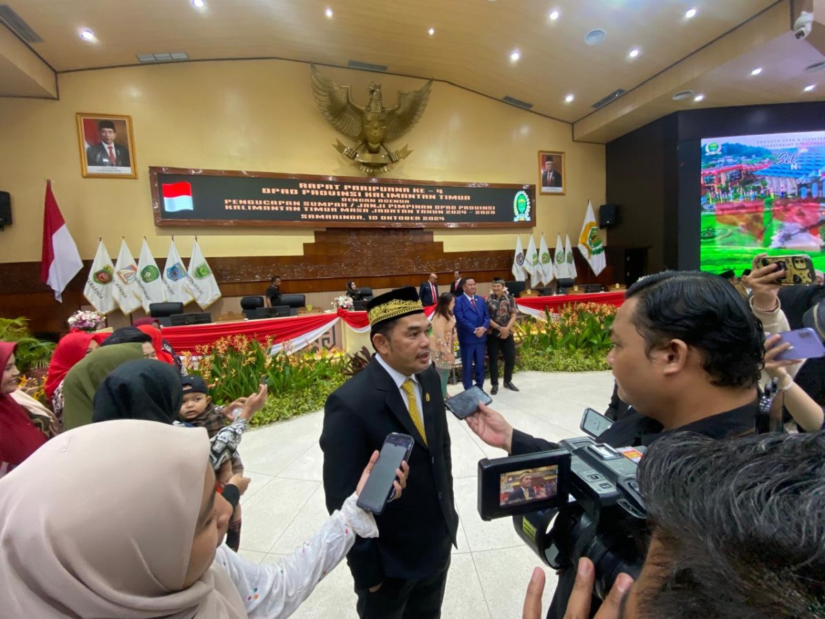 Resmi Dilantik sebagai Ketua DPRD Kaltim 2024-2029, Ini Komitmen Hamas! — Portal Berita ...